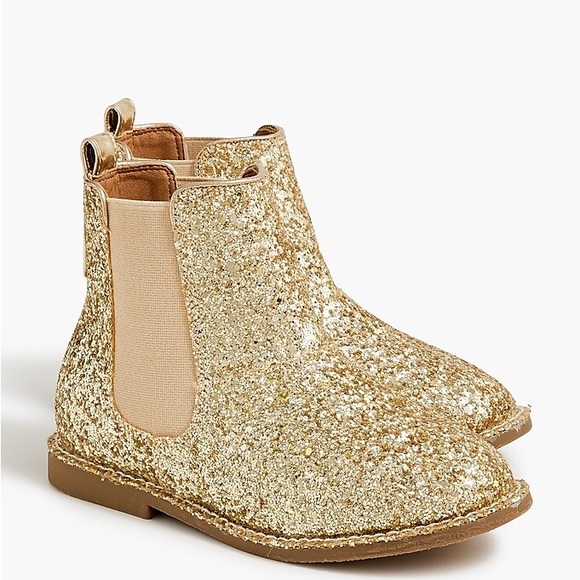 J. Crew Factory | Shoes | Jcrew Factory Girls Glitter Boots New In Box ...